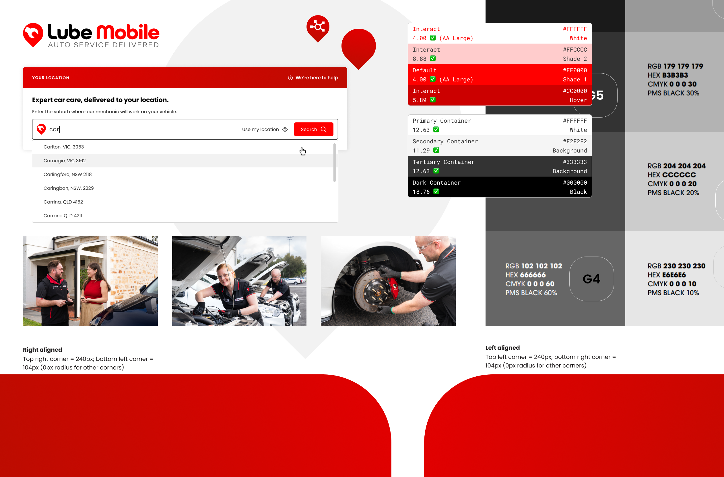 Lube Mobile - Online Booking System
