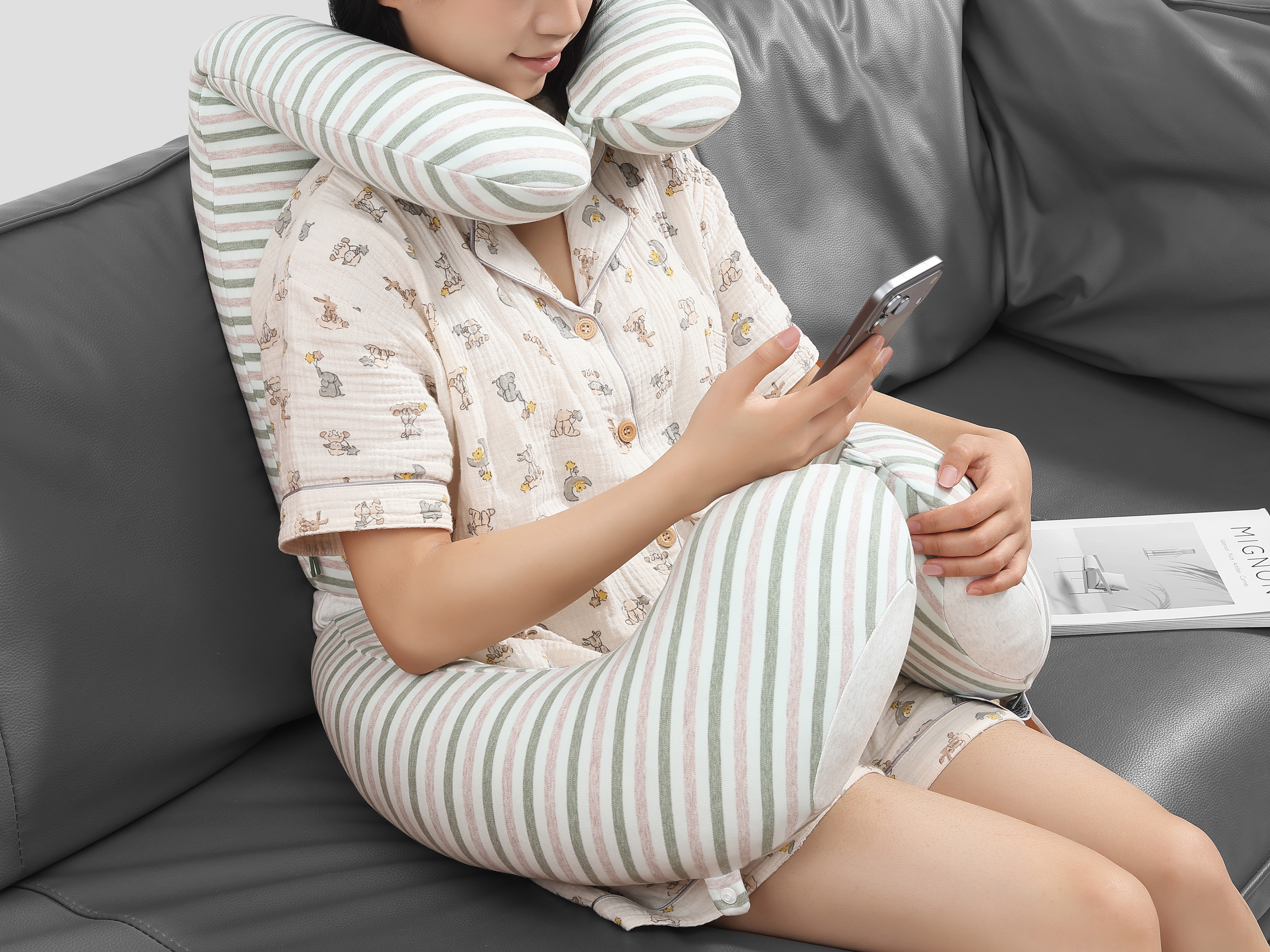 FUNMELON Versatile Sleeping Body Pillow