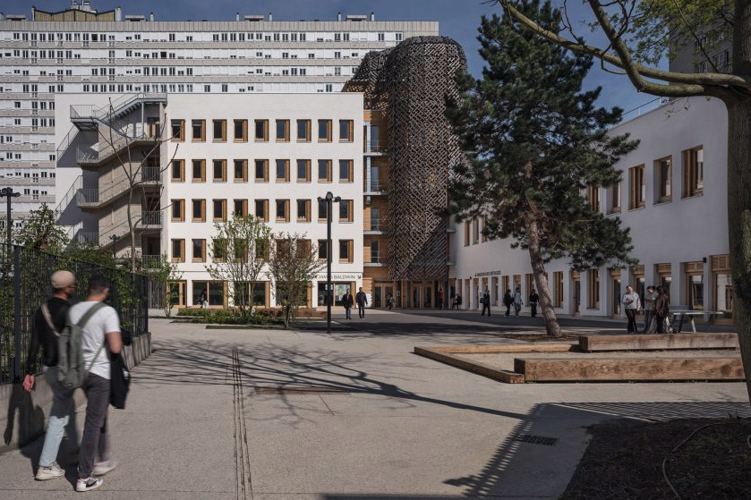 James Baldwin Media Library and the Refugee House