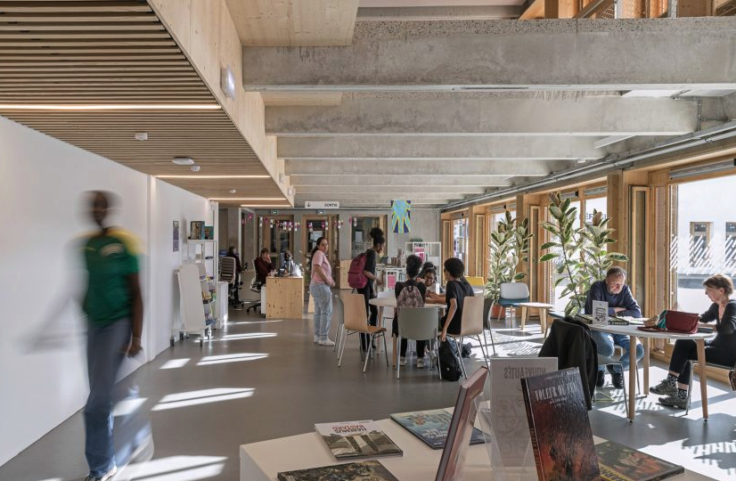 James Baldwin Media Library and the Refugee House