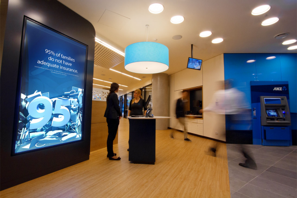 ANZ Docklands: Concept Branch Digital Media - Finalist - BETTER FUTURE