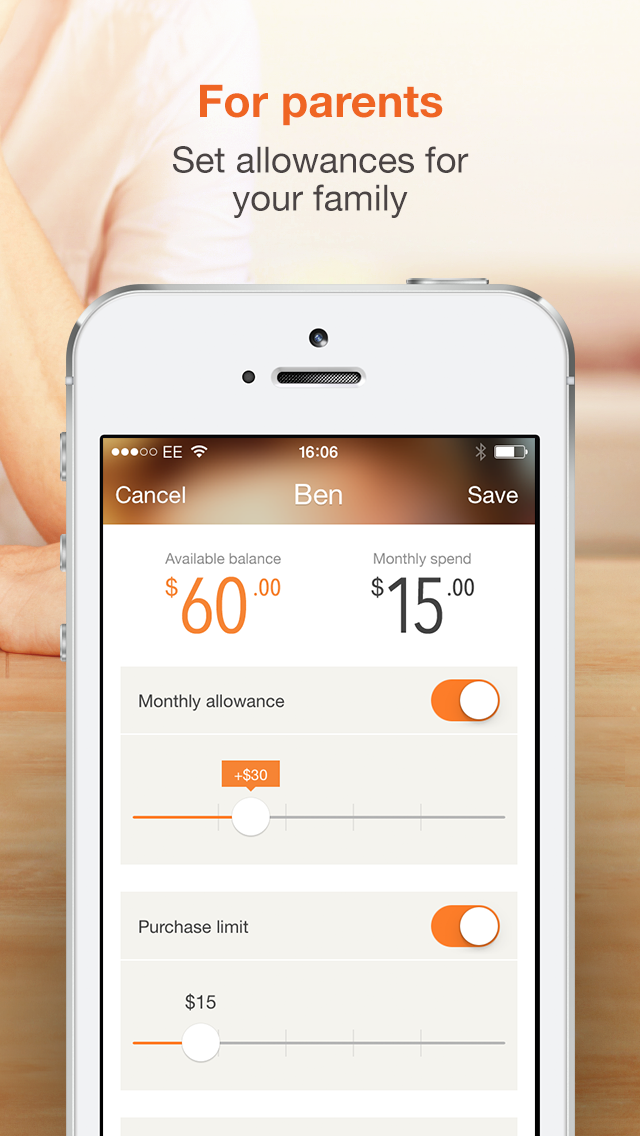 Oink mobile app