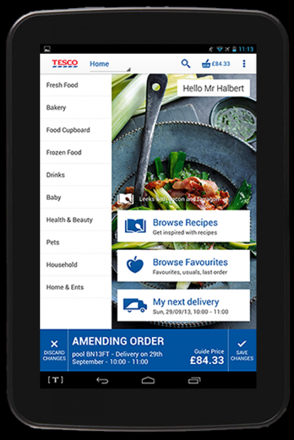 Tesco Hudl - Groceries App - Winner - BETTER FUTURE