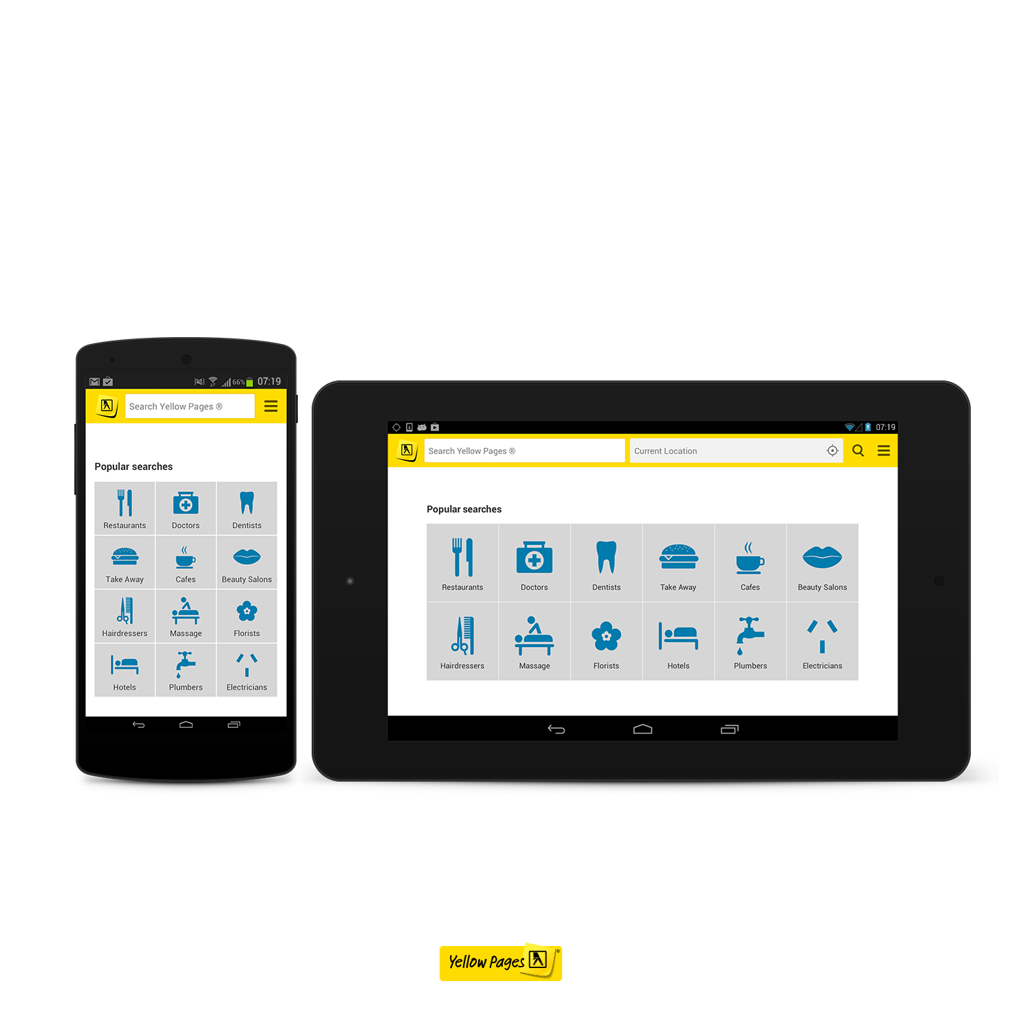 Yellow Pages® Android app with Caller ID