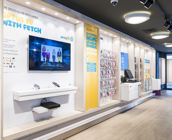 Optus Sydney Flagship Store - Winner - 2014 Sydney Design Awards