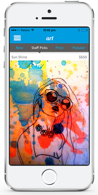 Bluethumb Art Apps