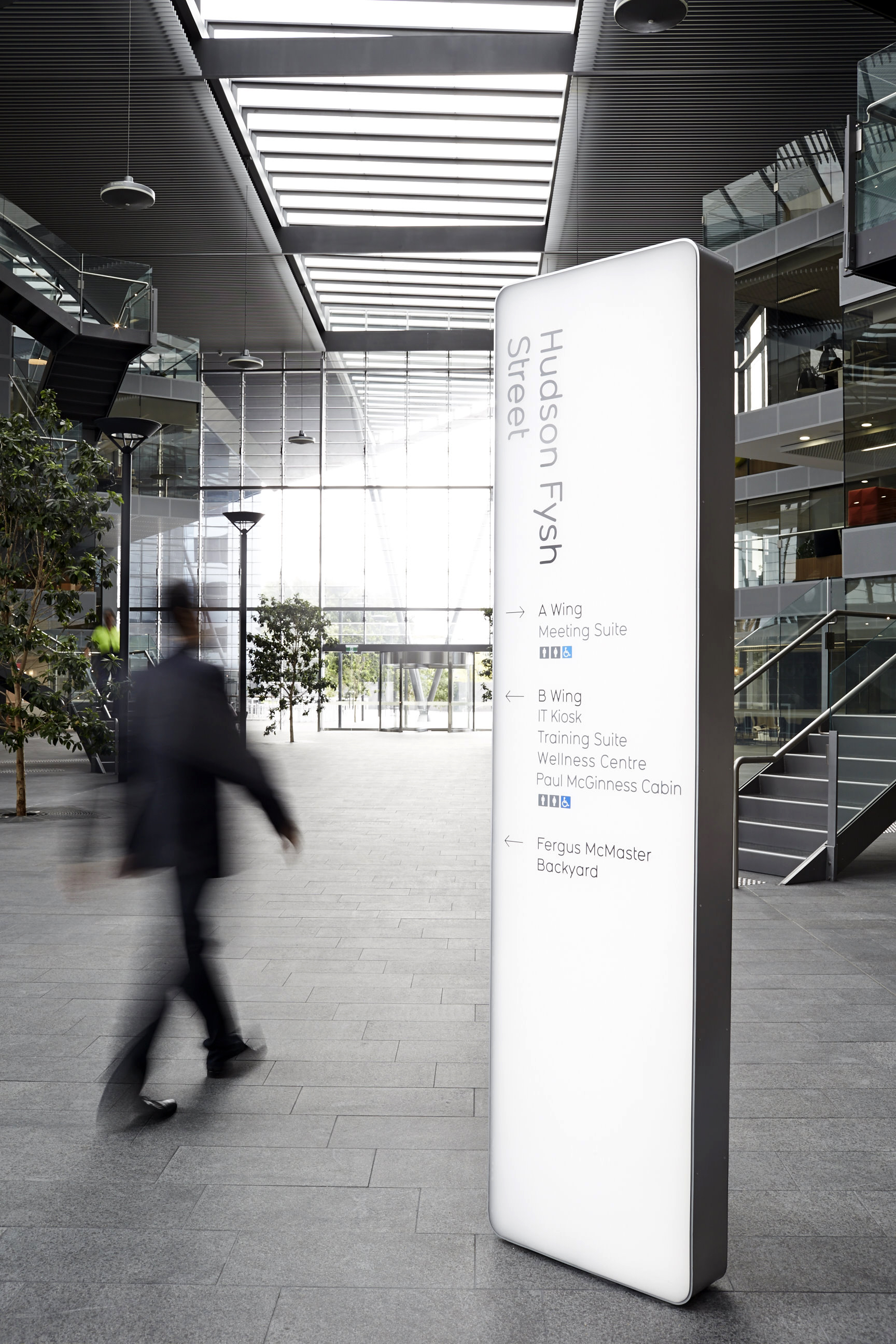 Qantas Campus Signage