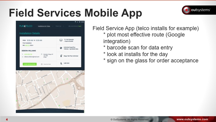OutSystems Platform - 2014 US Mobile & App Design Awards