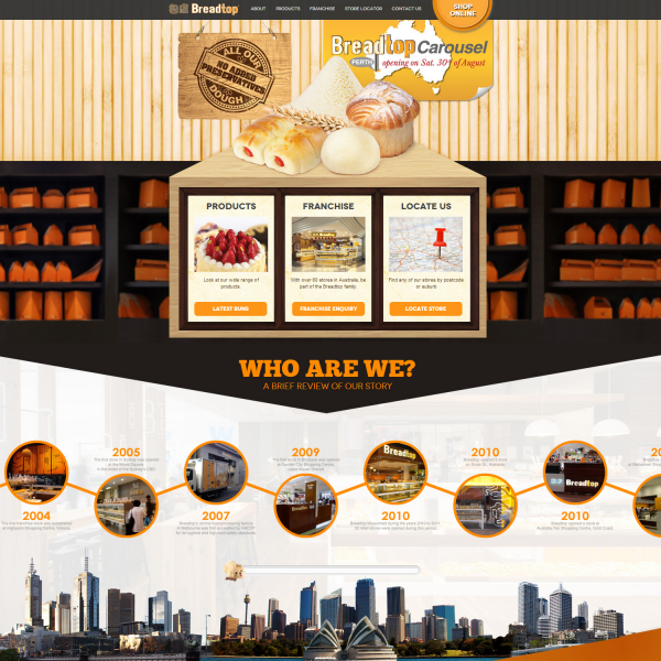 Breadtop Website - BETTER FUTURE