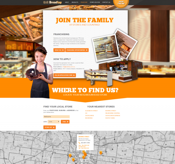 Breadtop Website - BETTER FUTURE