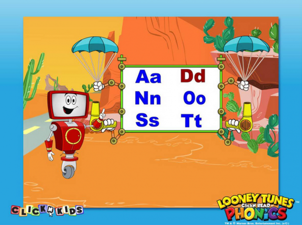 Looney Tunes ClickN READ Phonics - Gold Winner - 2014 US Mobile & App ...