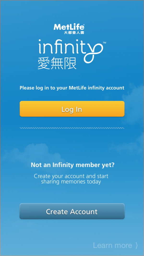 MetLife Infinity - Gold Winner - 2015 [app] design awards ASIA