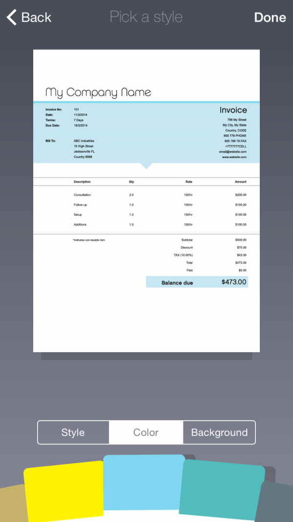 Invoice2go - Professional Invoices on the go for Small Businesses ...