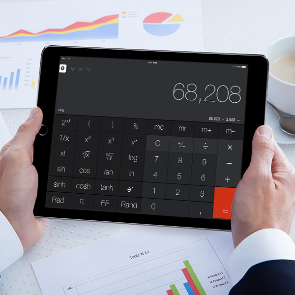 Calculator Pro for iPad - 2015 [app] design awards USA