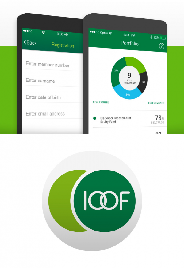 IOOF Super App - Silver Winner - 2015 [app] design awards AUS