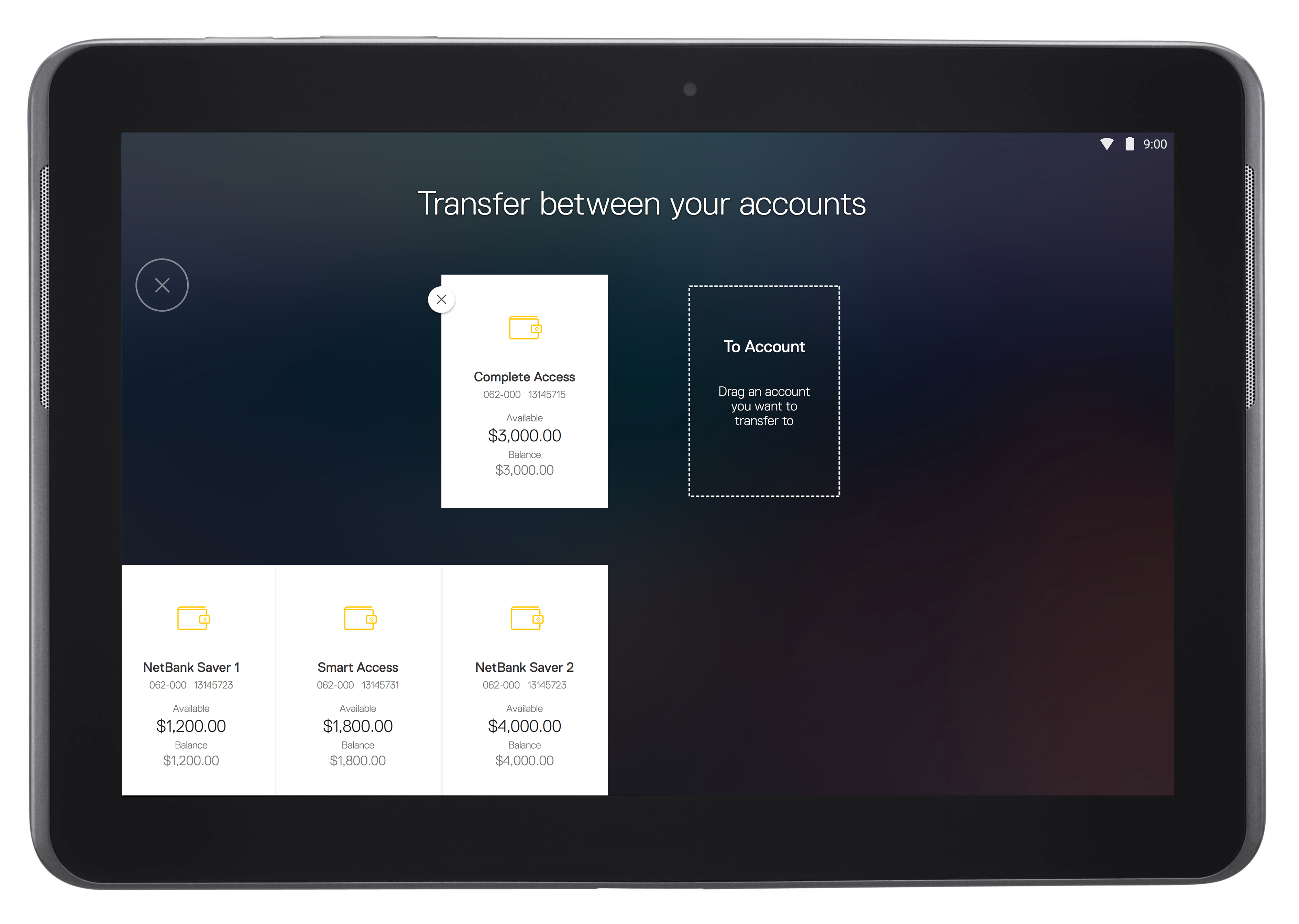 CommBank App for Tablet - Gold Winner - 2015 [app] design awards AUS