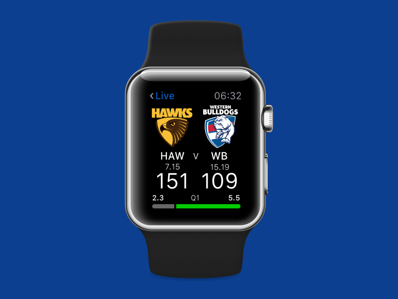 AFL Live for Apple Watch