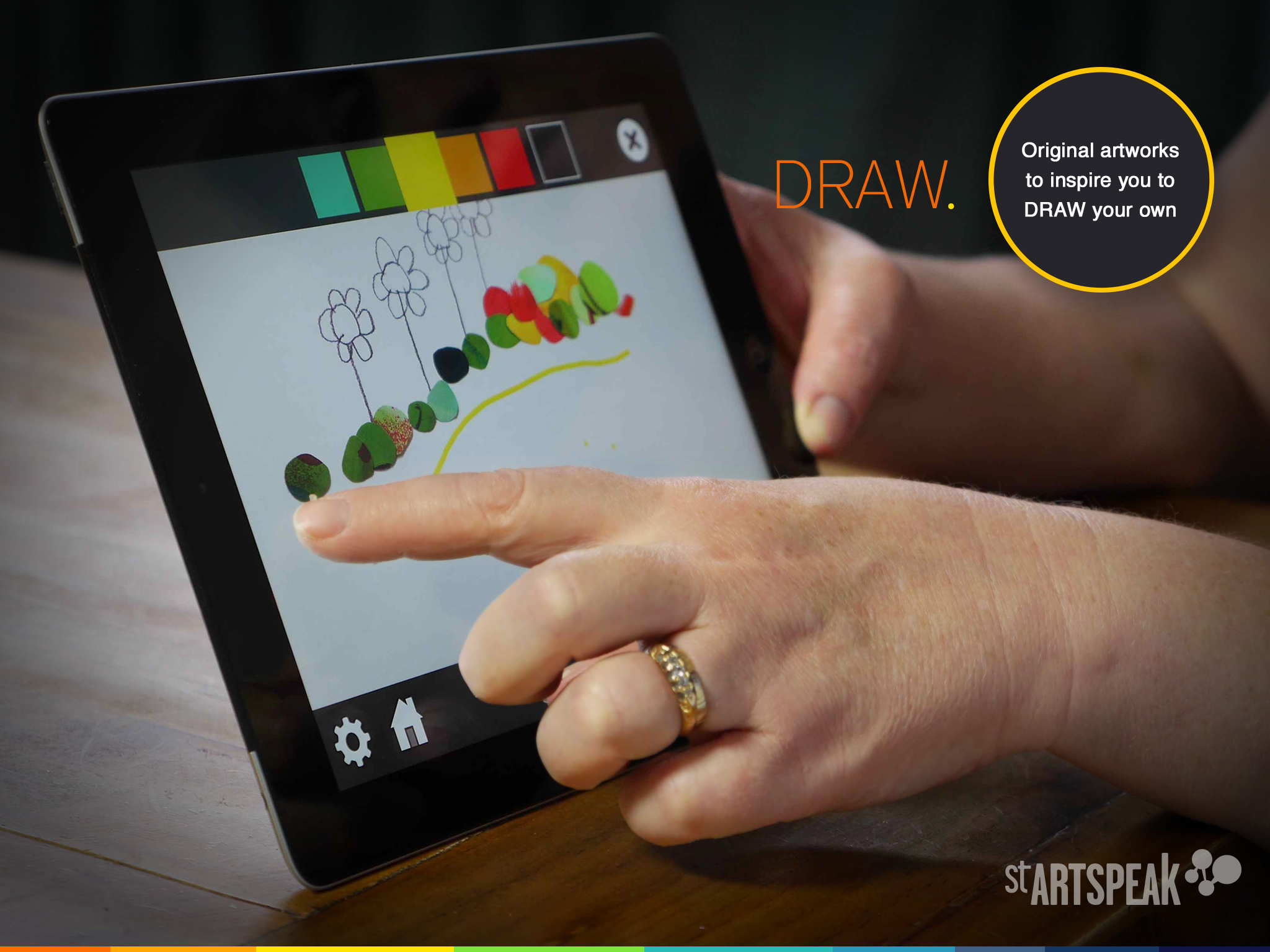 stARTSPEAK: Touch & Create